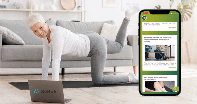 ReHub lanza solución de Telefisioterapia para Aseguradoras - DyCare